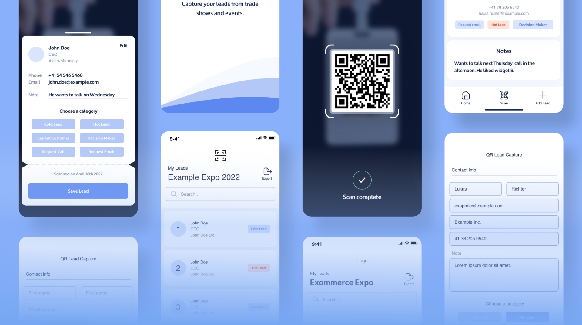QR Lead Capture Application Development - Kadasolutions